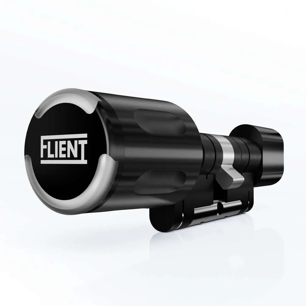 Smart Lock Eon cilinderslot | Flient® | Zwart – Allesvoorjedeur.nl